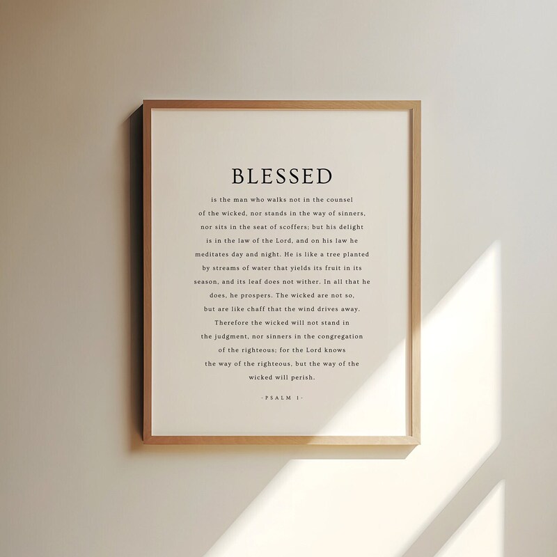Psalm 1 - Etsy