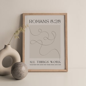 Romans 8:28, All Things Work Together for Good for Those Who Love God ...