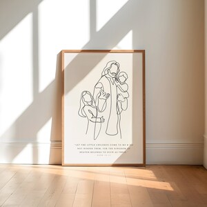 Mark 10:14, Let the Little Children Come to Me, Christian Nursery ...