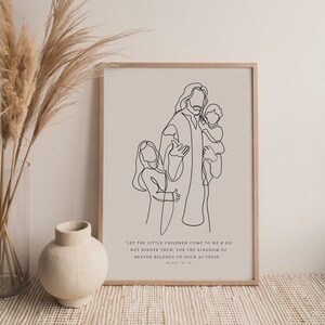 Mark 10:14, Let the Little Children Come to Me, Christian Nursery ...
