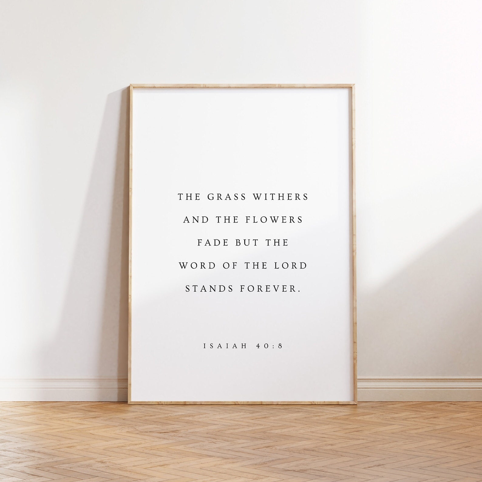 Isaiah 40:8, the Grass Withers & the Flowers Fade, Bible Verse ...