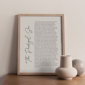 The Prodigal Son, Parable, Bible Story for Kids, Teachings of Jesus ...