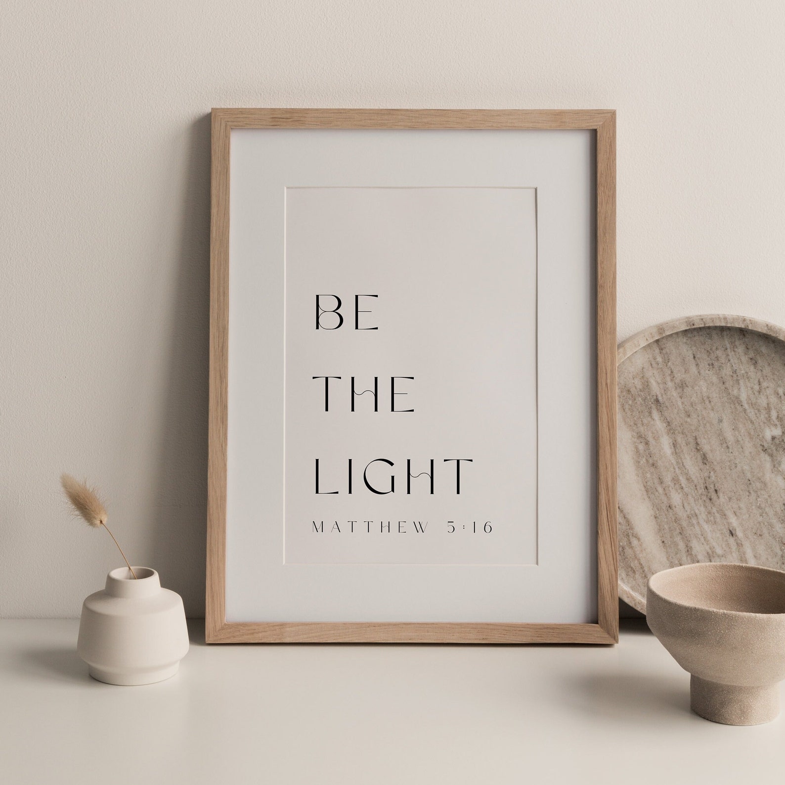 Matthew 5:16 Be the Light Printable Bible Verse Printable - Etsy