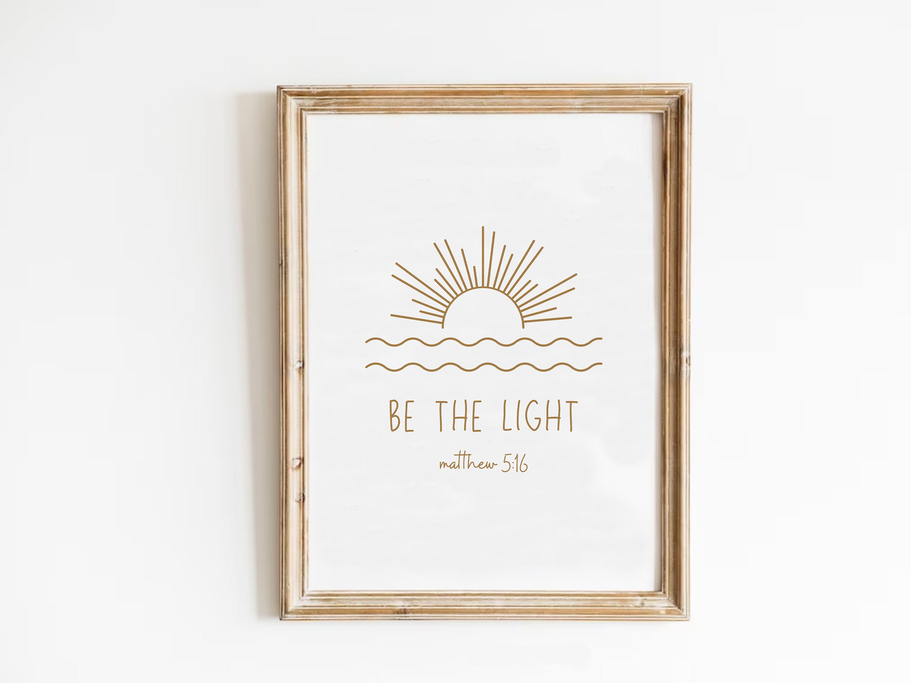 Matthew 5:16, Be the Light, Bible Verse Printable, Scripture Printable ...