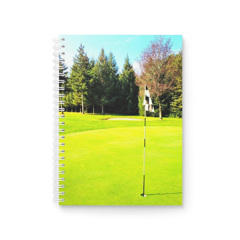 Golf Notebook and Journal, Spiral Style - Etsy