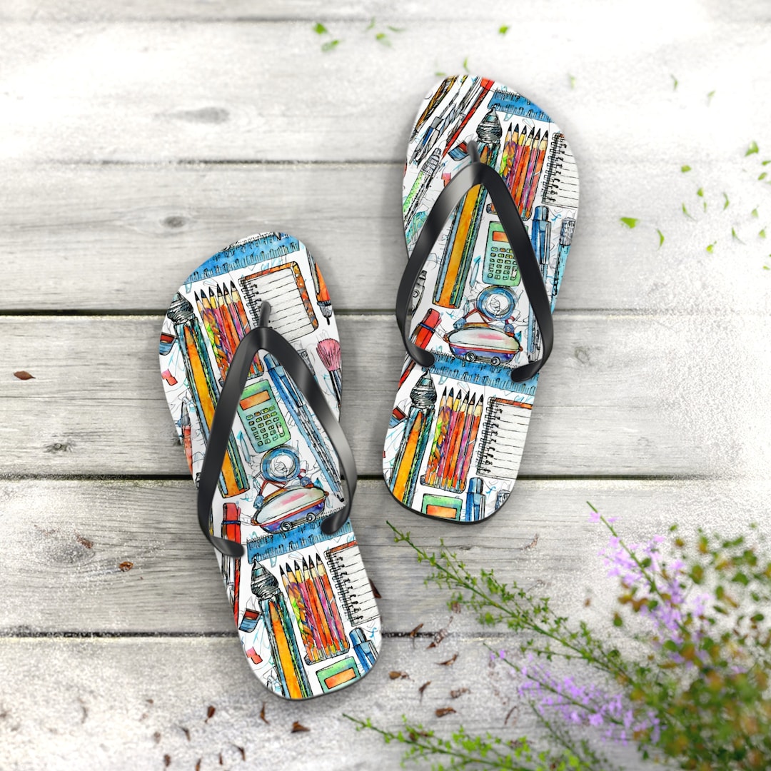 Handcrafted One-of-a-kind Flip Flops, Eye Catching Designs, Unique ...