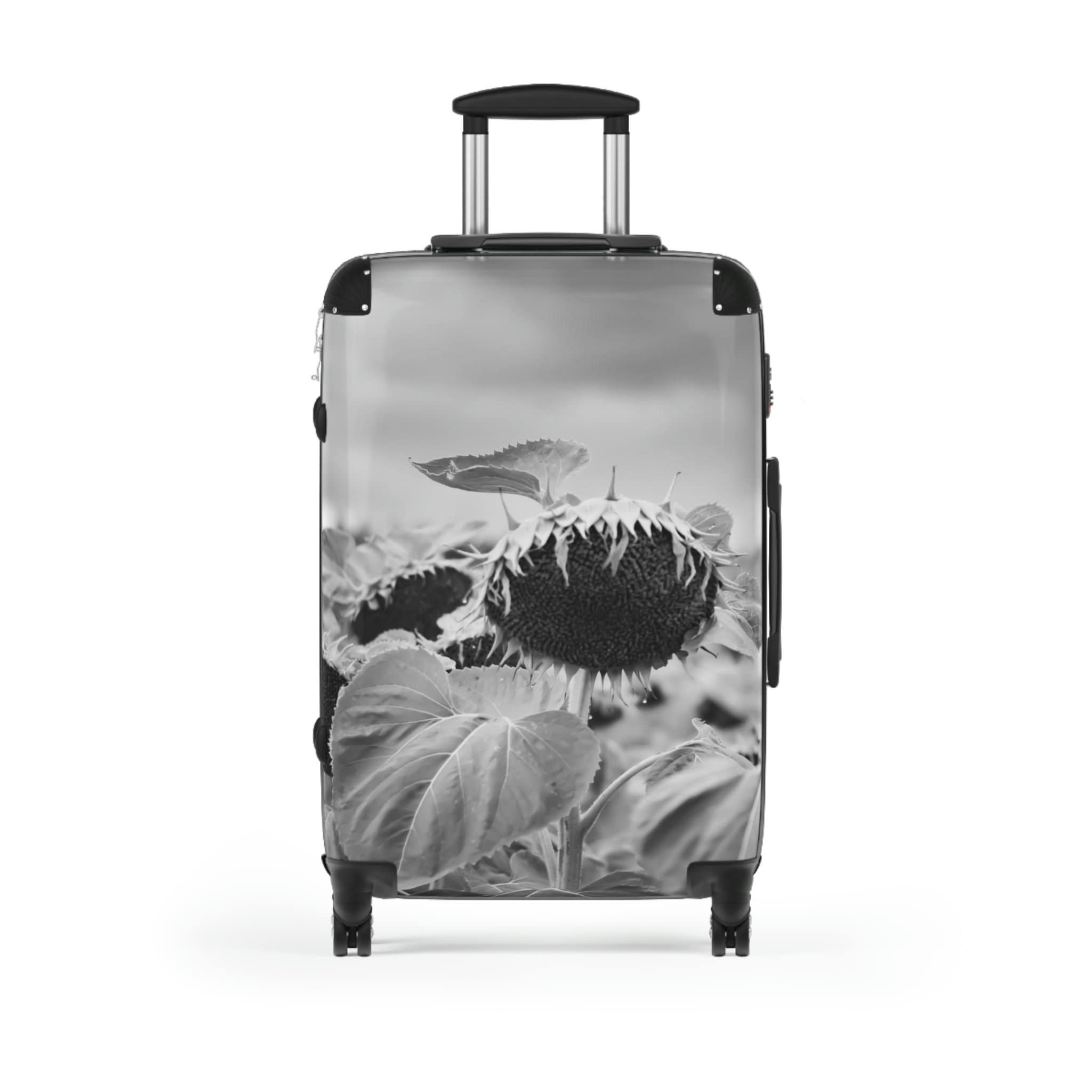 Sunflower Field Suitcase, Luggage With Flower Field, Sunflower Lover ...