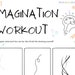 Imagination Workout - an Exercise in Creativity and Imagination - Etsy