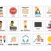 Visual Schedule and Communication Cards Bundle (choice Board, First ...