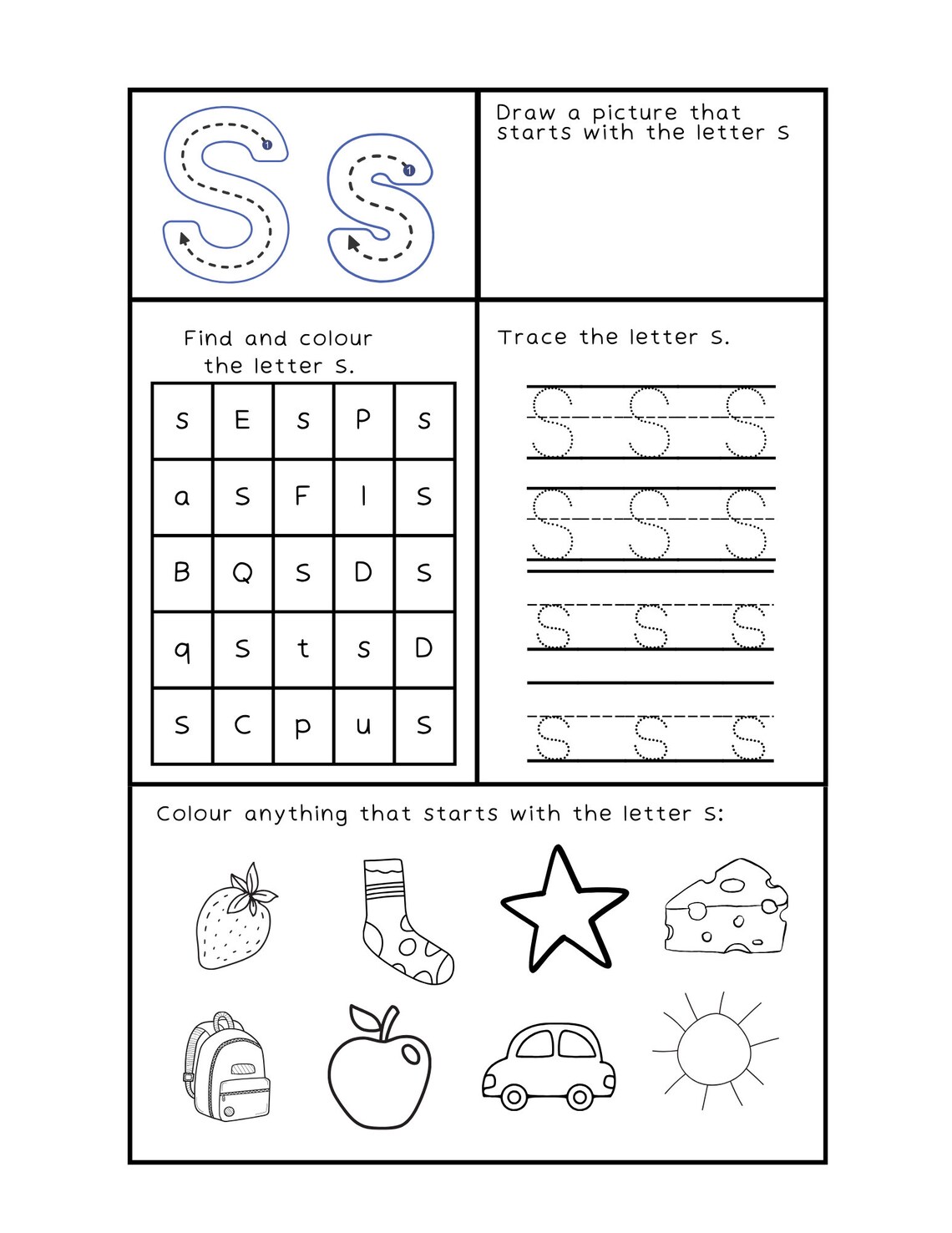 Early Years Alphabet Activity Bundle - Etsy