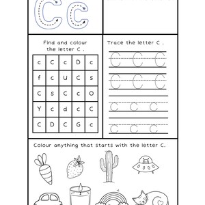 Early Years Alphabet Activity Bundle - Etsy