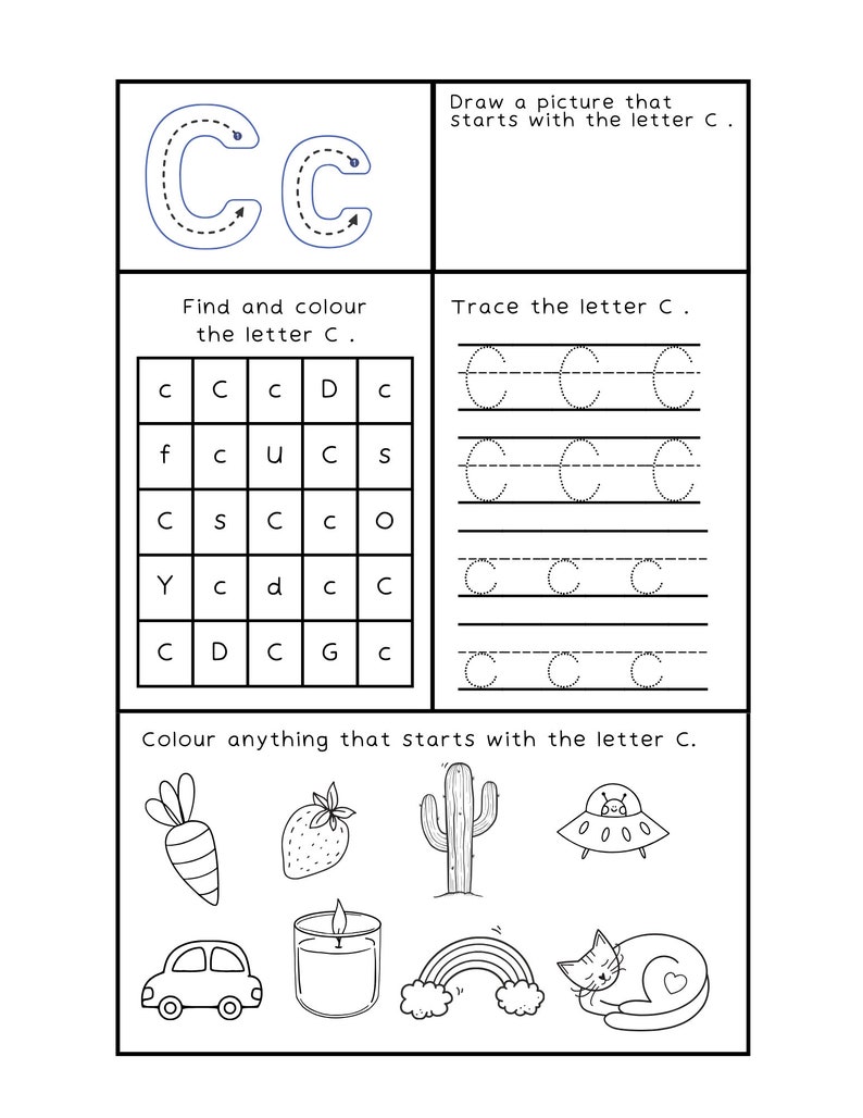 Early Years Alphabet Activity Bundle - Etsy