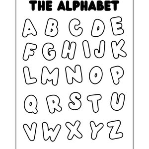 Early Years Alphabet Activity Bundle - Etsy