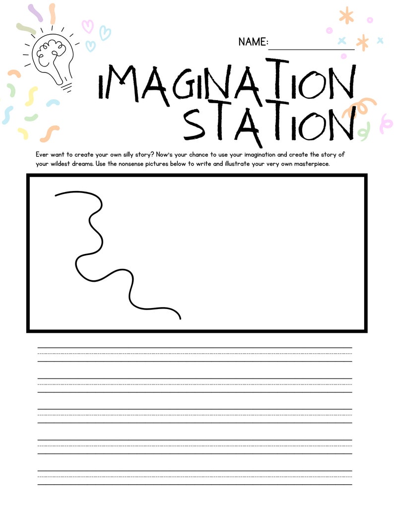 Imagination Station - A Picture and Story Building Bundle (imagination ...