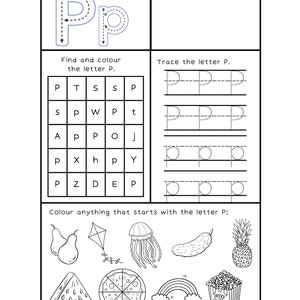 Early Years Alphabet Activity Bundle - Etsy