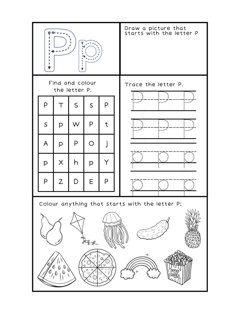 Early Years Alphabet Activity Bundle - Etsy