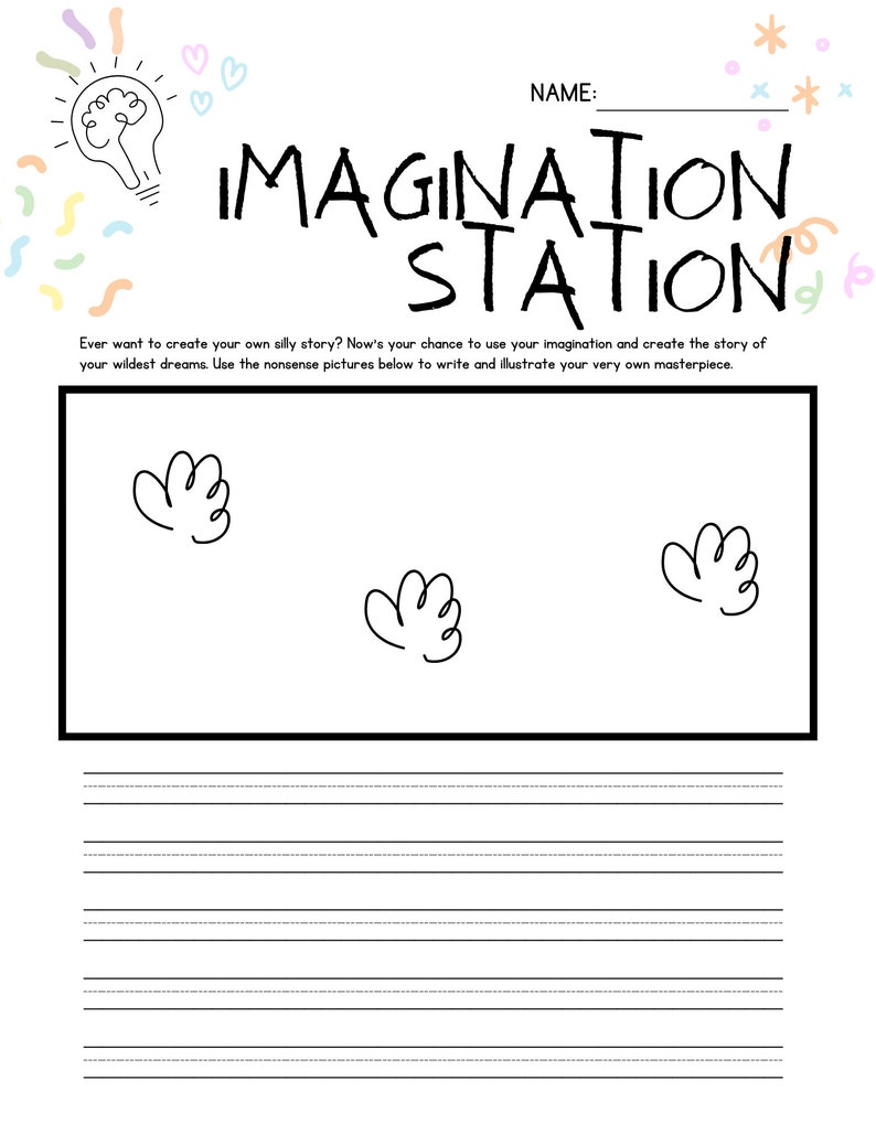 Imagination Station - A Picture and Story Building Bundle (imagination ...