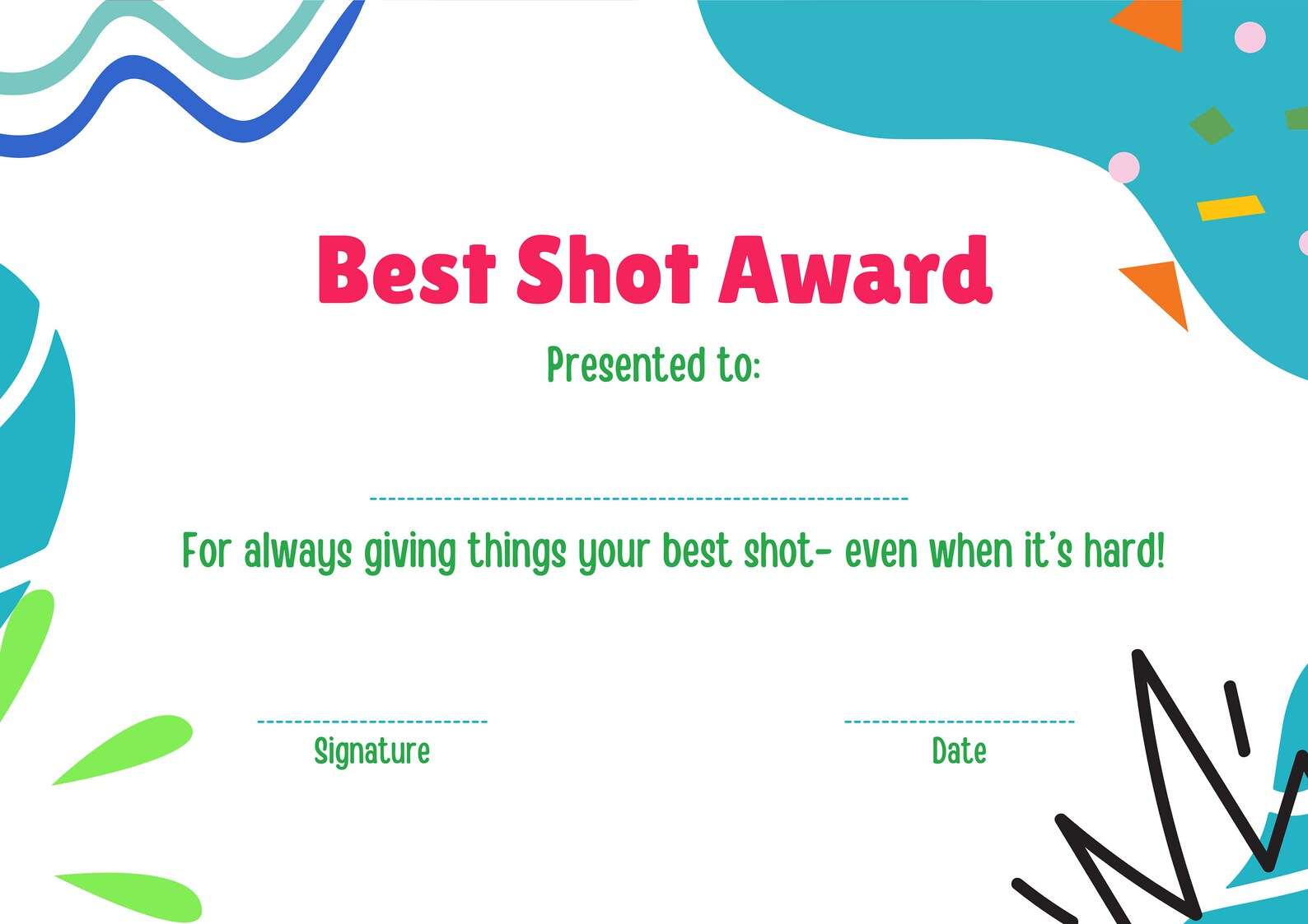 Student Leadership Award Certificates - Etsy