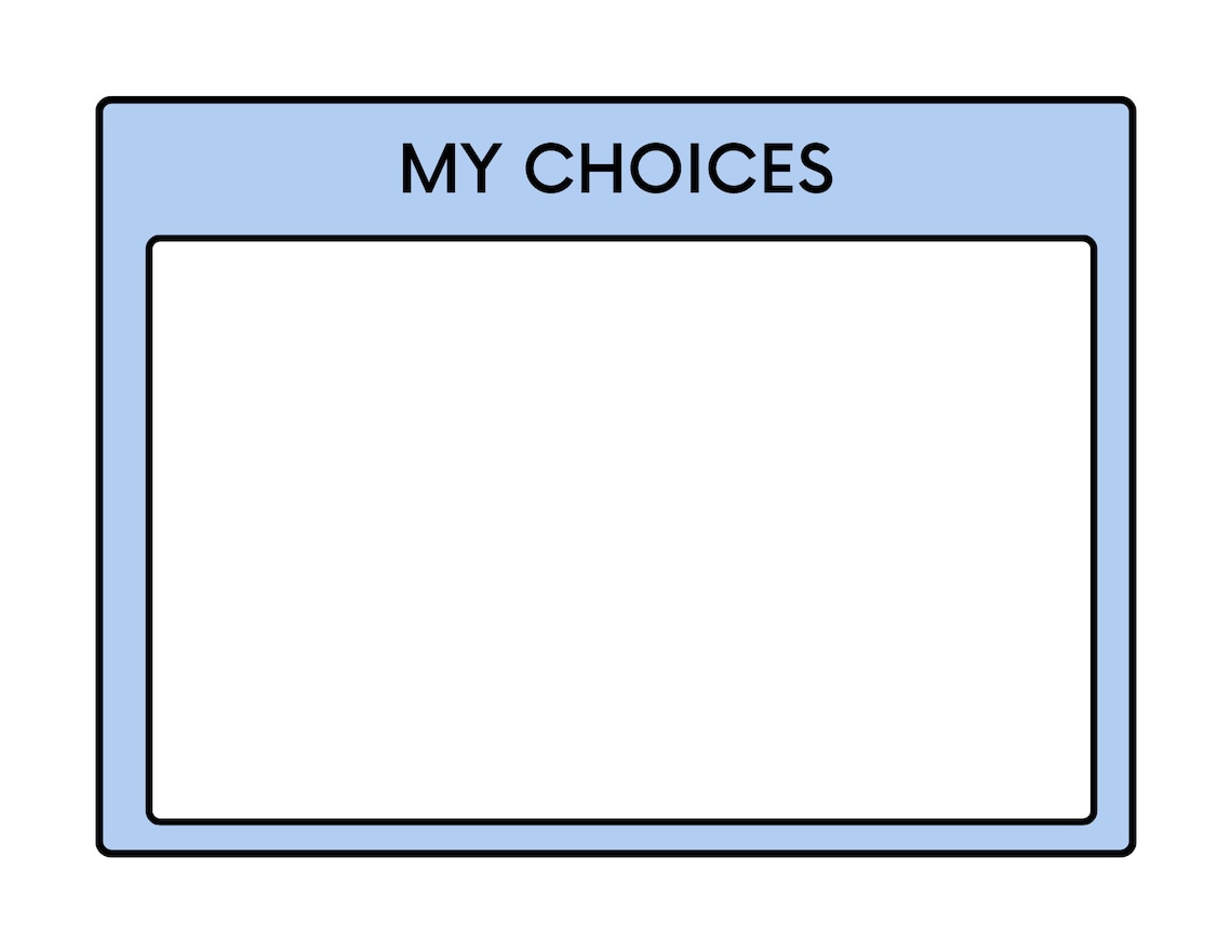 Visual Schedule and Communication Cards Bundle (choice Board, First ...