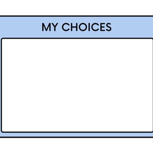 Visual Schedule and Communication Cards Bundle (choice Board, First ...