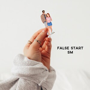 False Start Sticker | Kyle Robbins & Madelyn | Red Zone Rivals | Booktok | Kandi Steiner ...