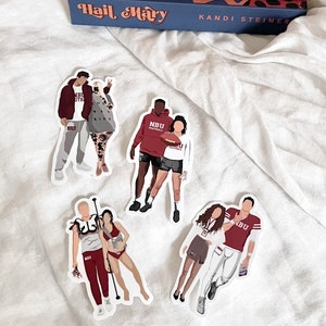 Red Zone Rivals Sticker Pack Kandi Steiner - Etsy