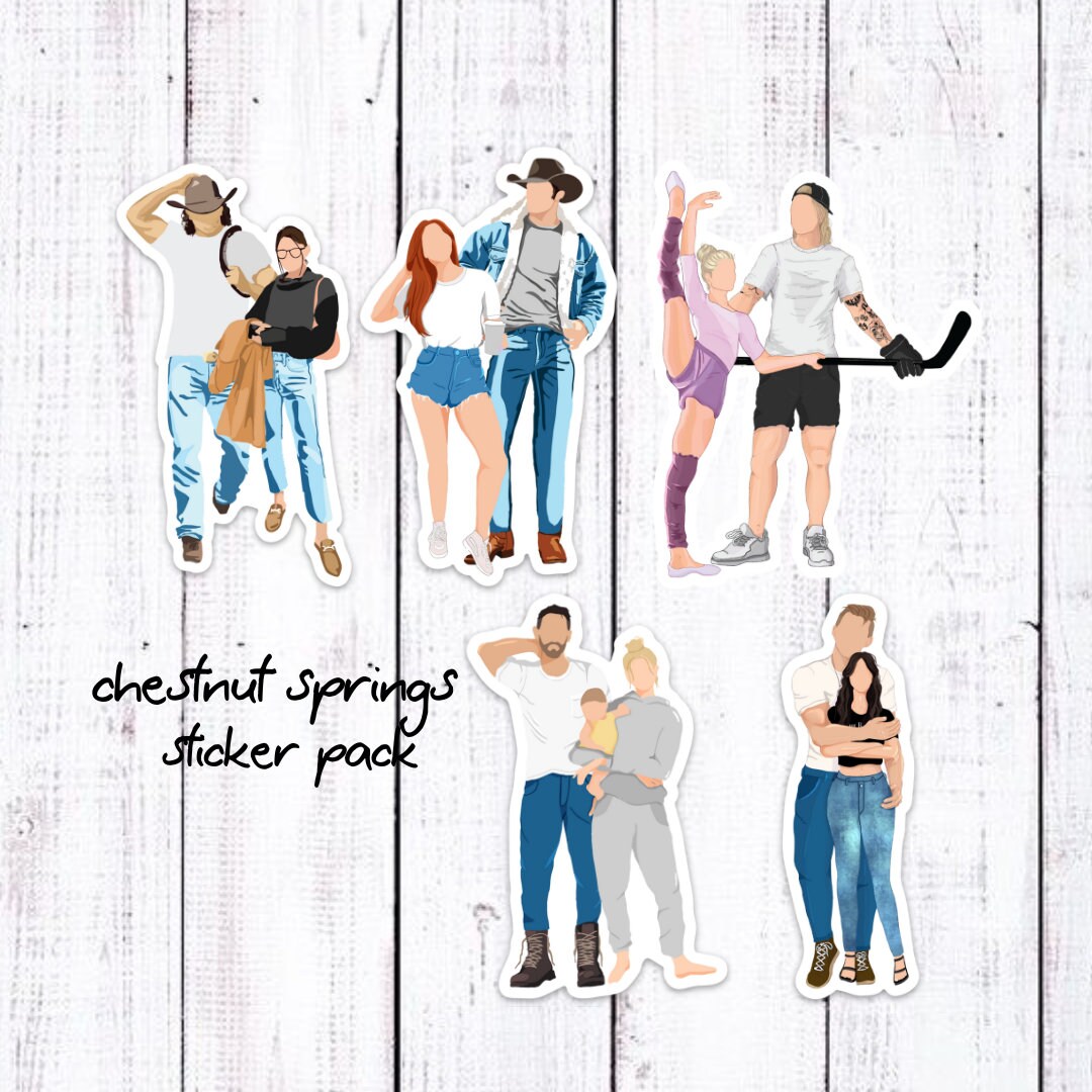 Chestnut Springs Sticker Pack Elsie Silver Booktok Small Town Romance ...