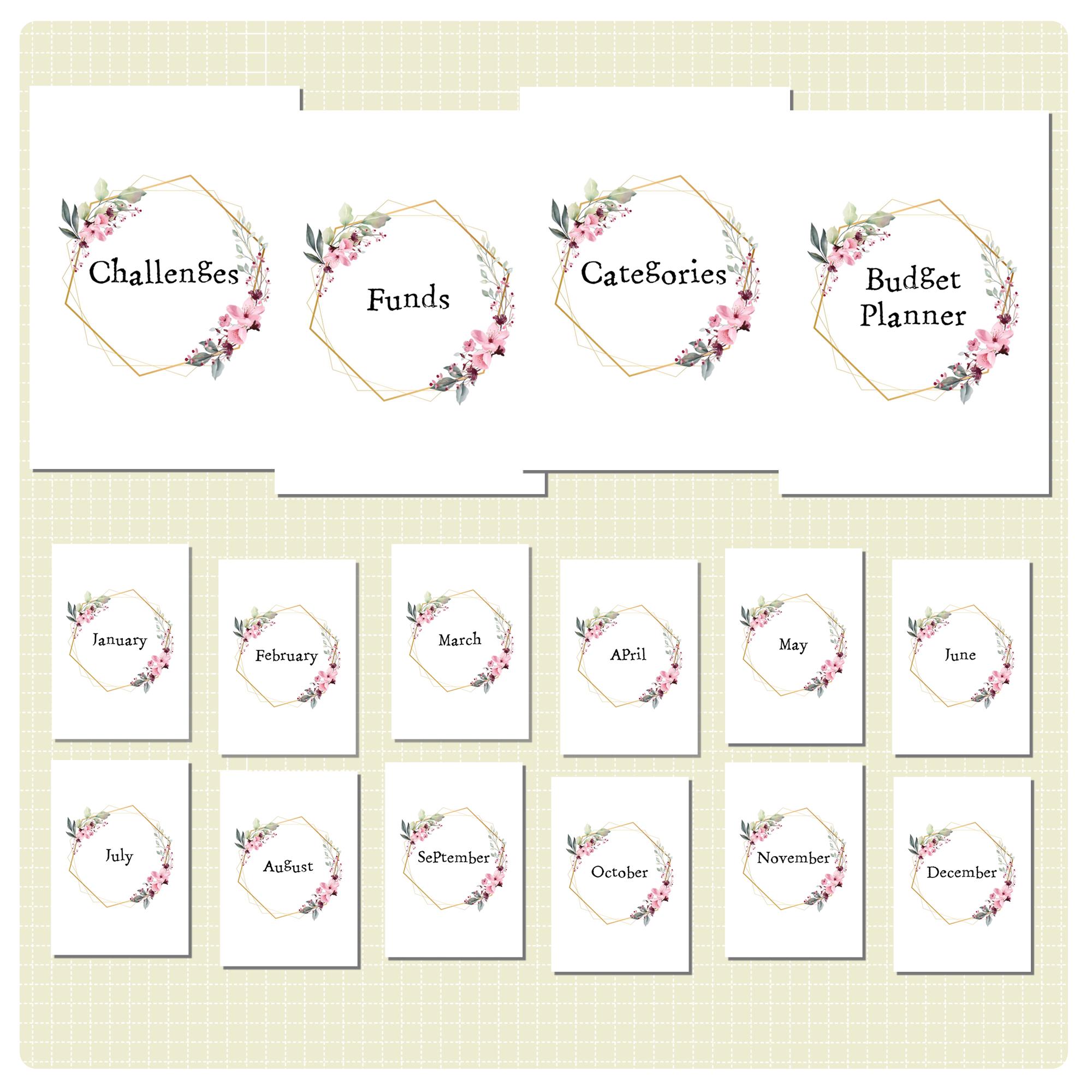 Budget Planner Bundle, Printable Budget Planner, Finance Planner Weekly ...