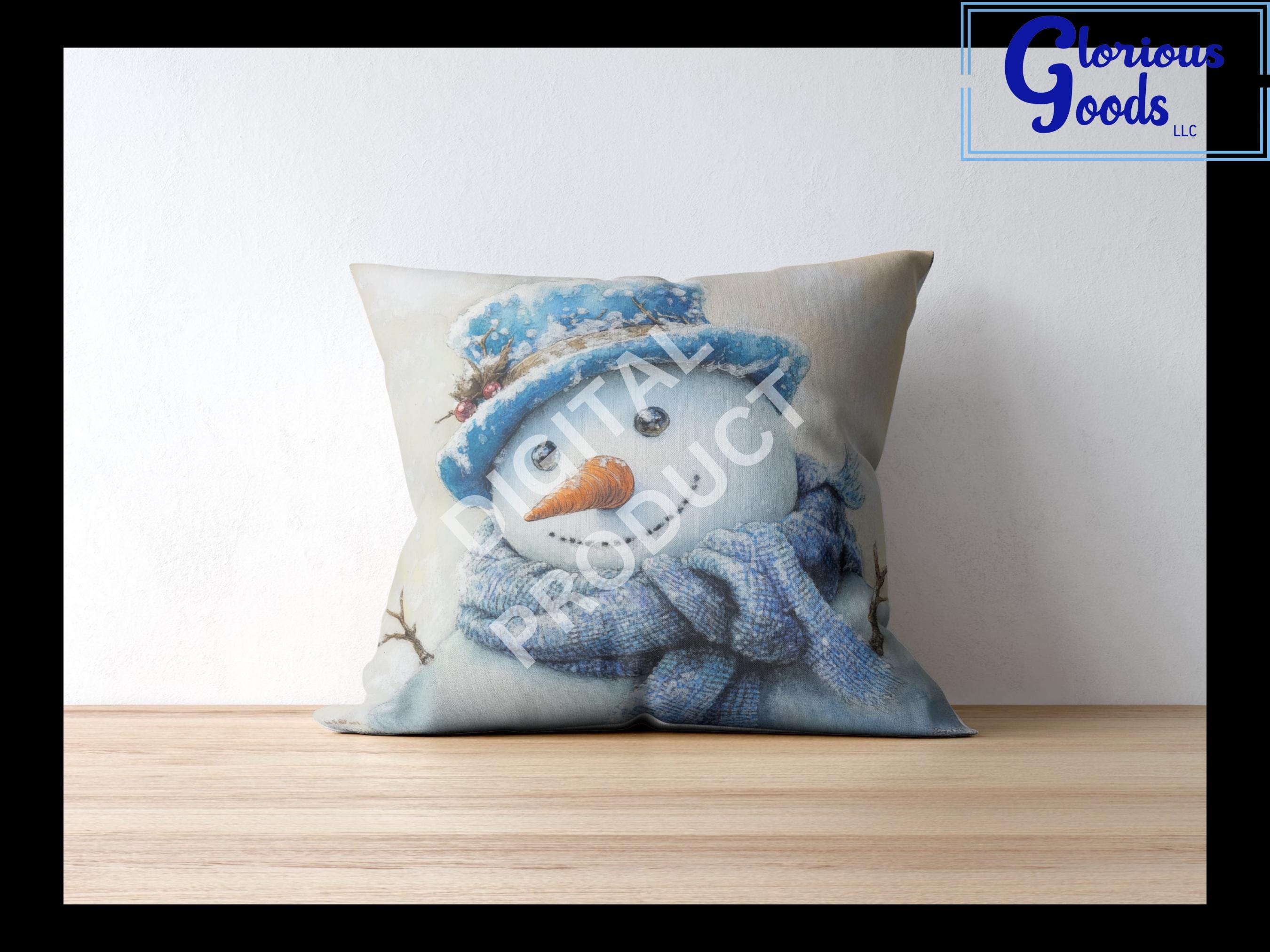Snowman Art Print, Digital Download for Journals, Home and Office Decor ...