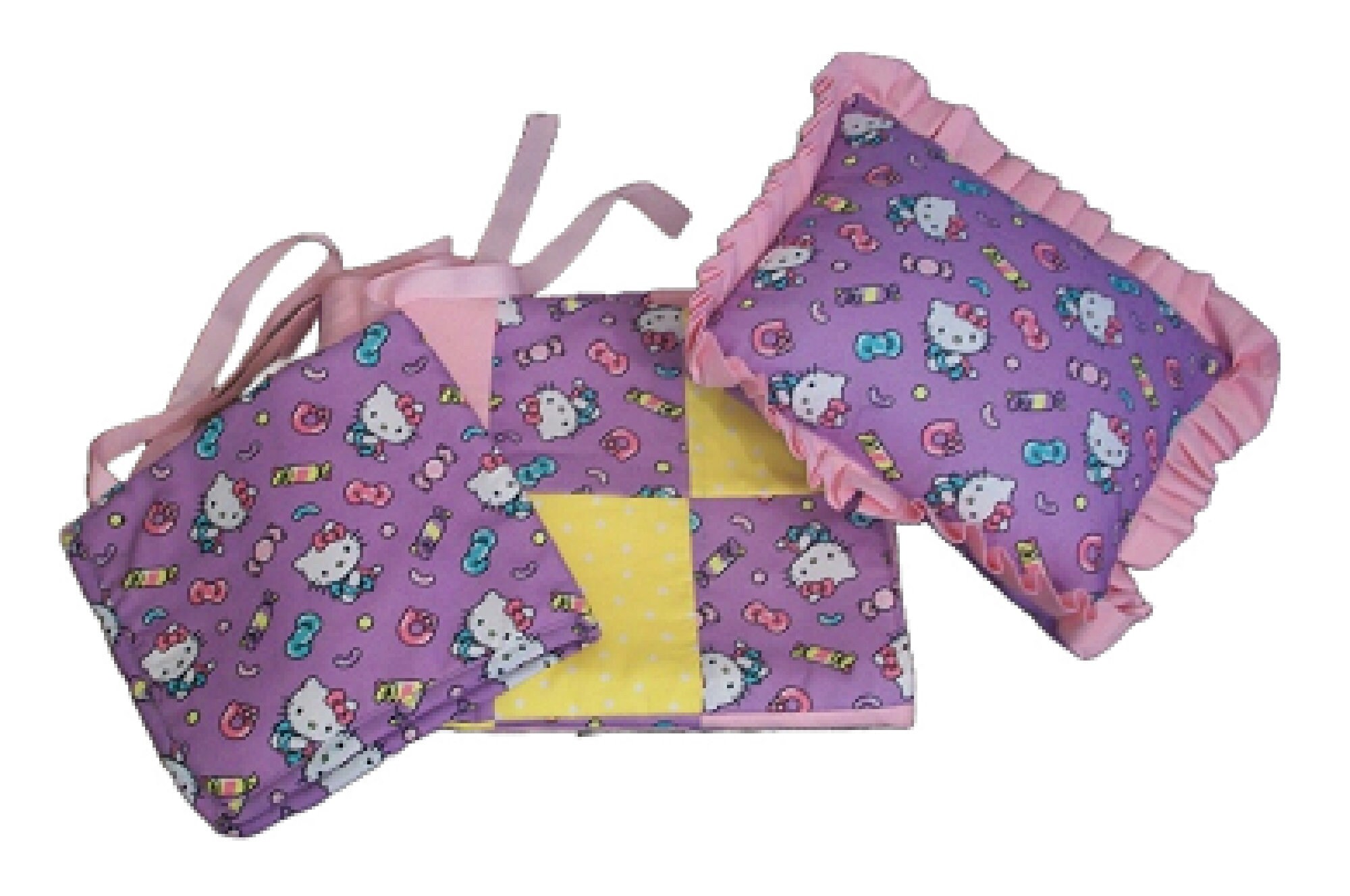 Hello Kitty Nursery Quilt Set of 3 - Etsy
