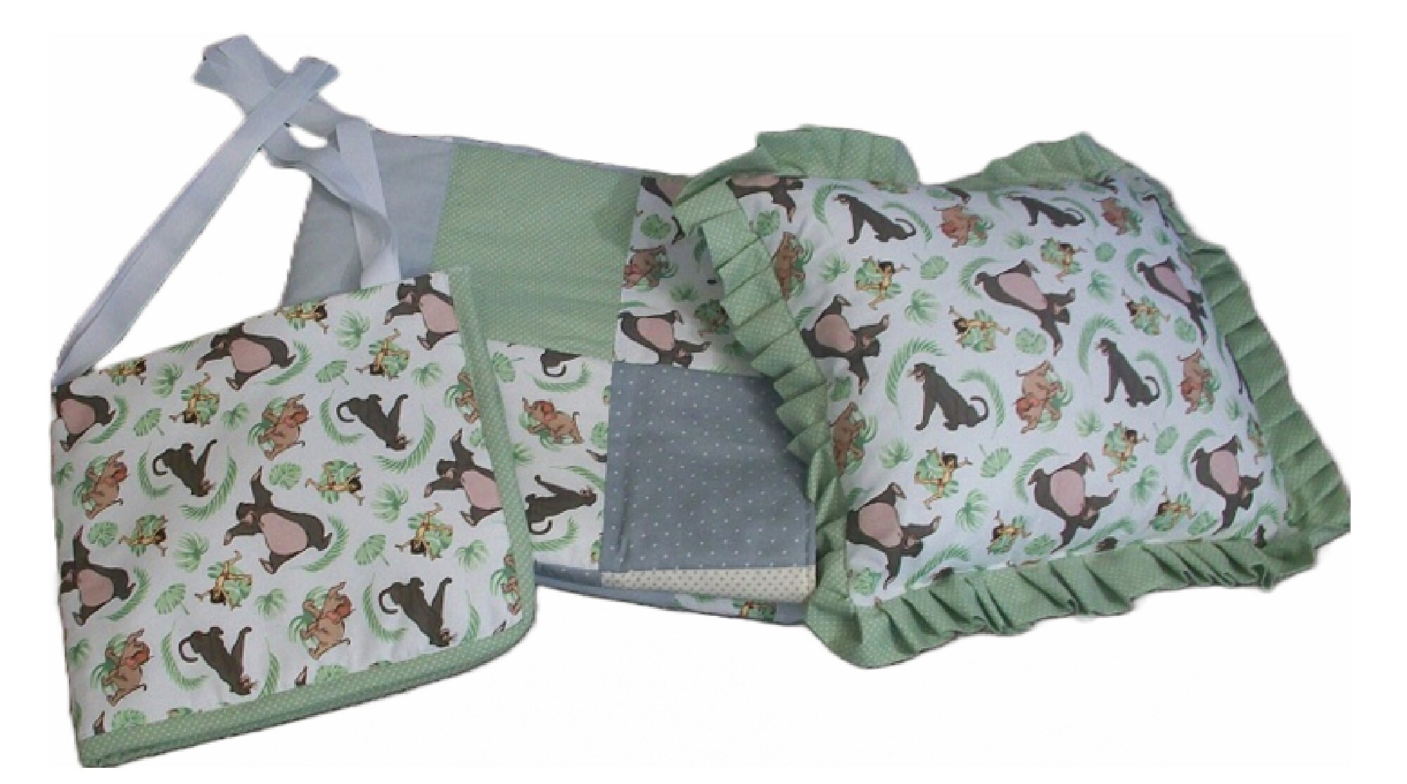 Jungle Book Nursery Crib Quilt Set of 3 - Etsy