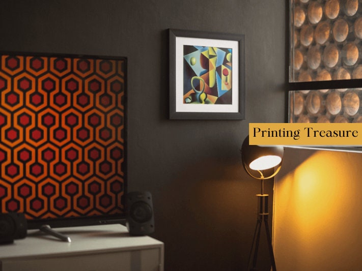 6 Different Colorful Digital Wall Art for Home Decor - Etsy