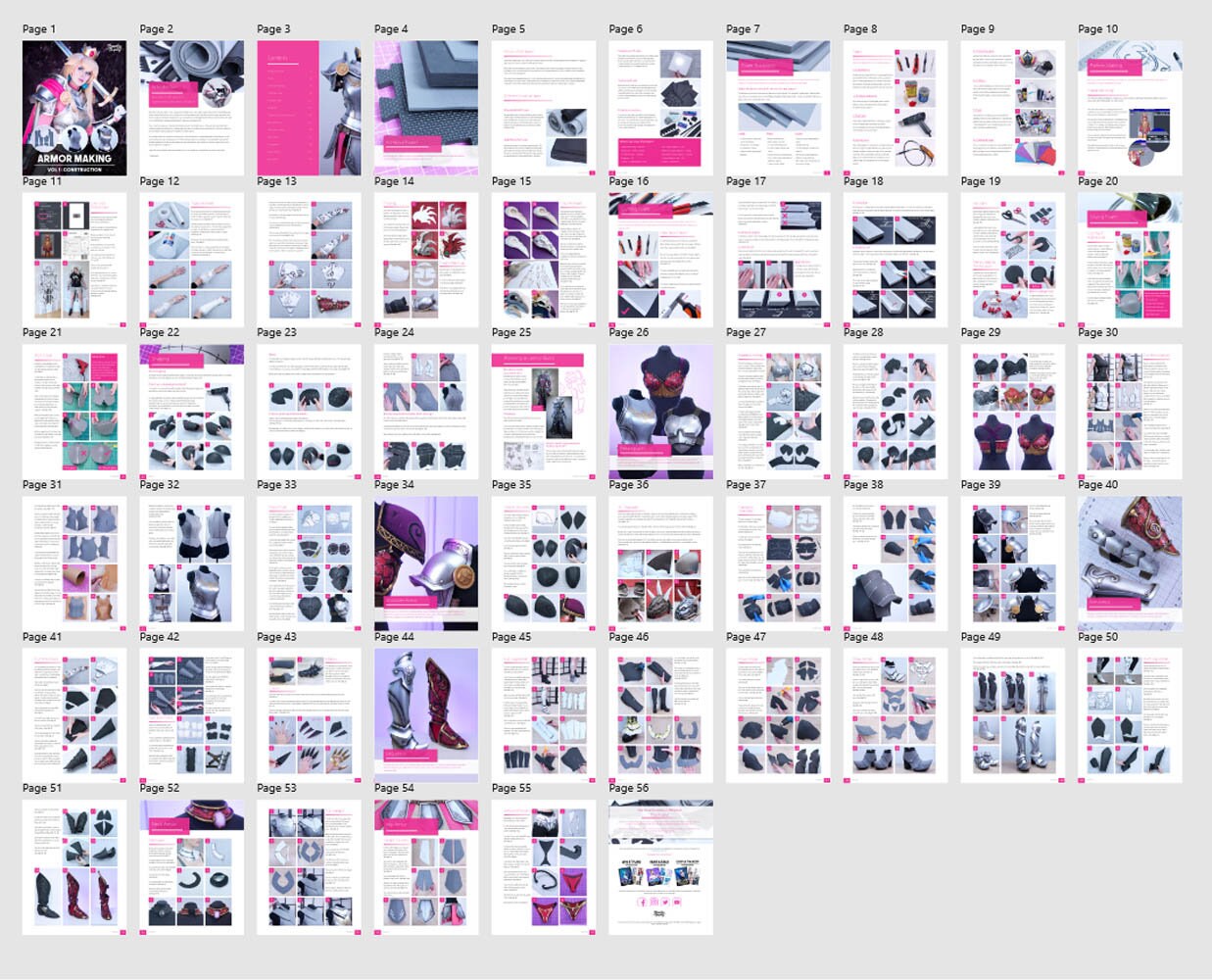 Cosplay Armor Making Vol 1 Construction PDF - Etsy