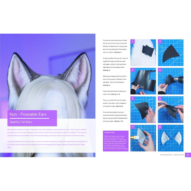Ears and Tails for Cosplay (PDF) - Etsy