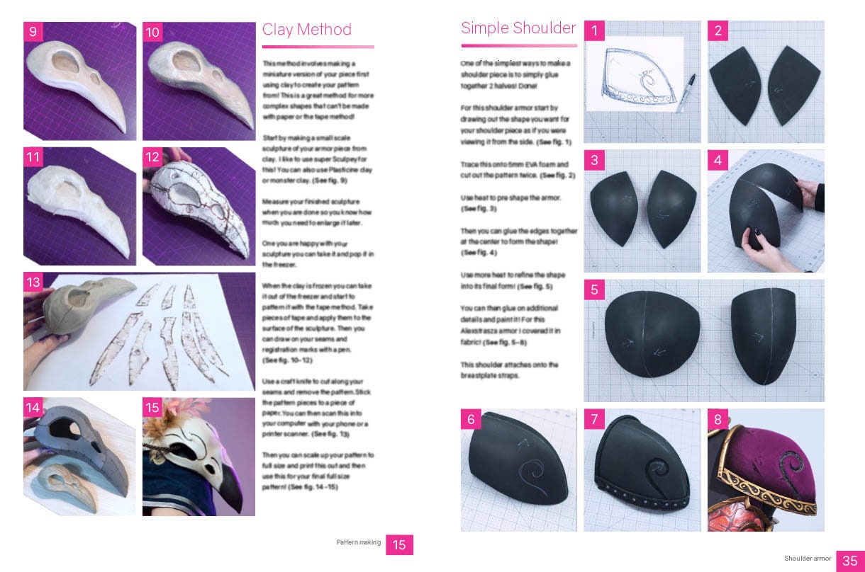 Cosplay Armor Making Vol 1 Construction PDF - Etsy