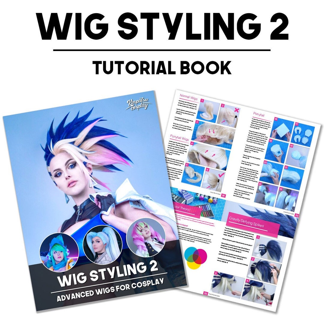 Wig Styling for Cosplay 2 - Advanced Wig Styling (PDF) - Etsy