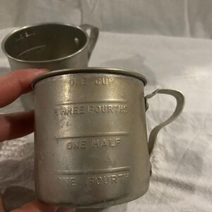 Vintage Aluminum Measuring Cup, Vintage Aluminum, Vintage Measuring Cup ...