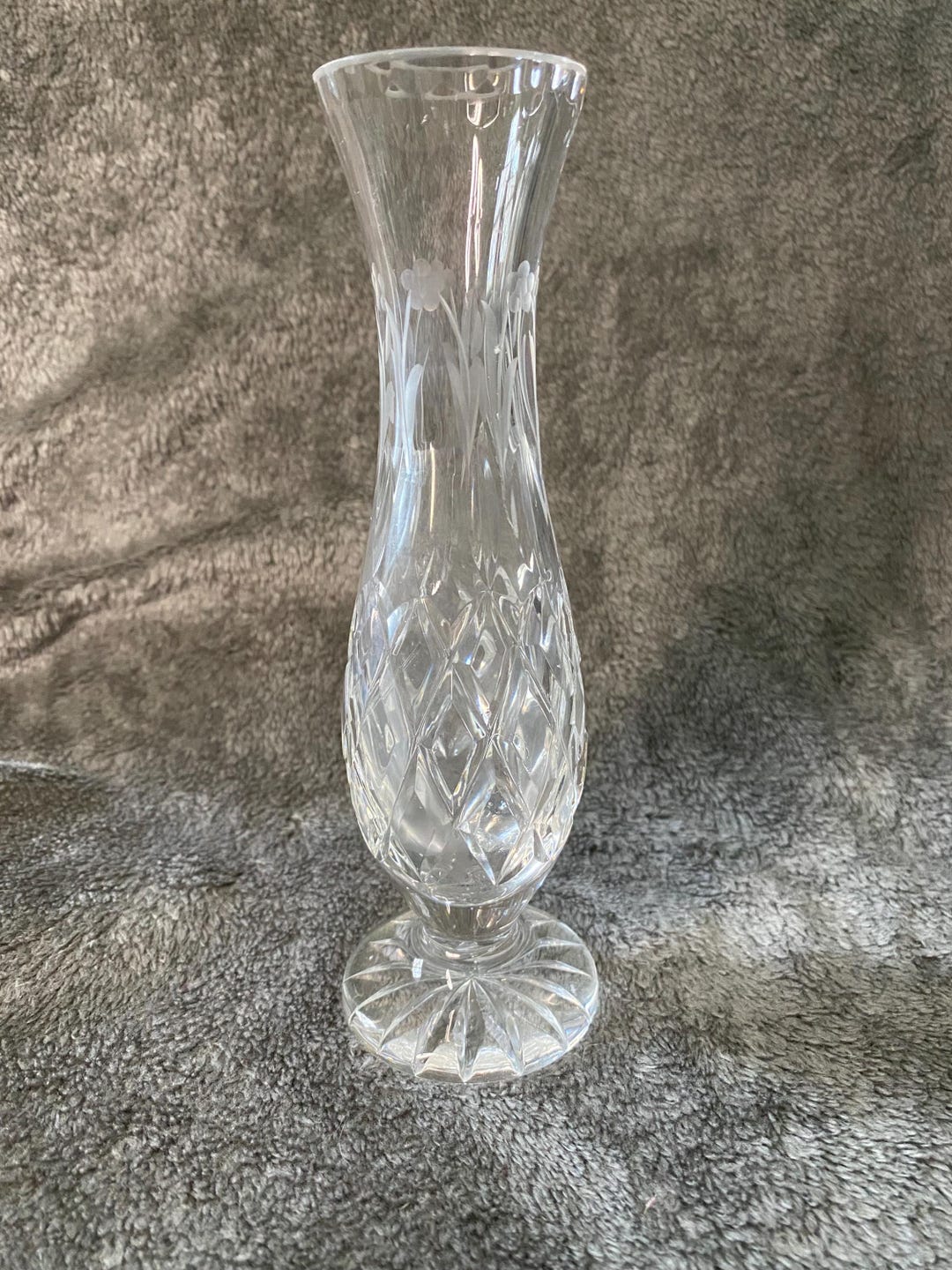 Vintage Crystal Rogaska Bud Vase, Vintage Rogaska Crystal, Rogaska ...