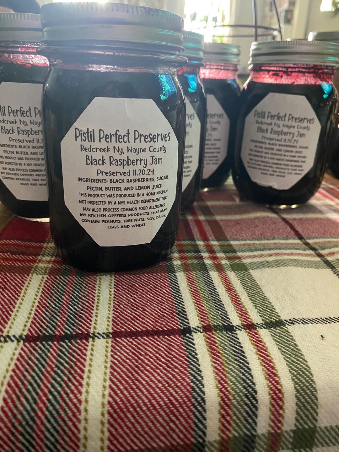 Homemade Black Raspberry Jam, Black Raspberry Preserves, Black ...