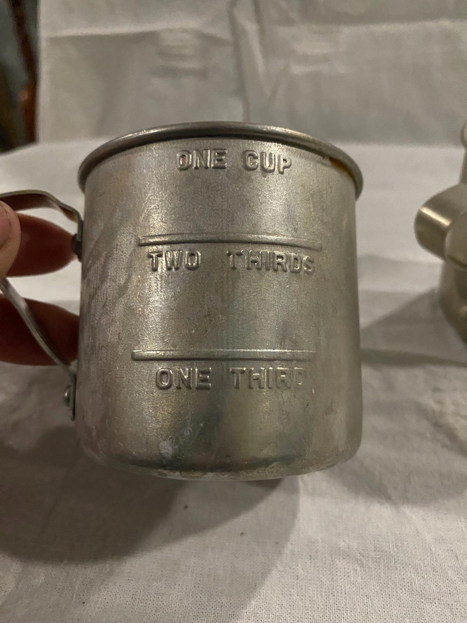 Vintage Aluminum Measuring Cup, Vintage Aluminum, Vintage Measuring Cup ...