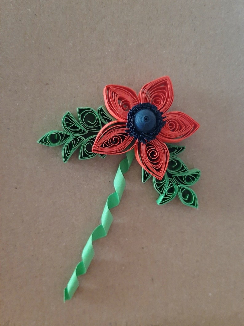 Quilled Flower Cards - Etsy