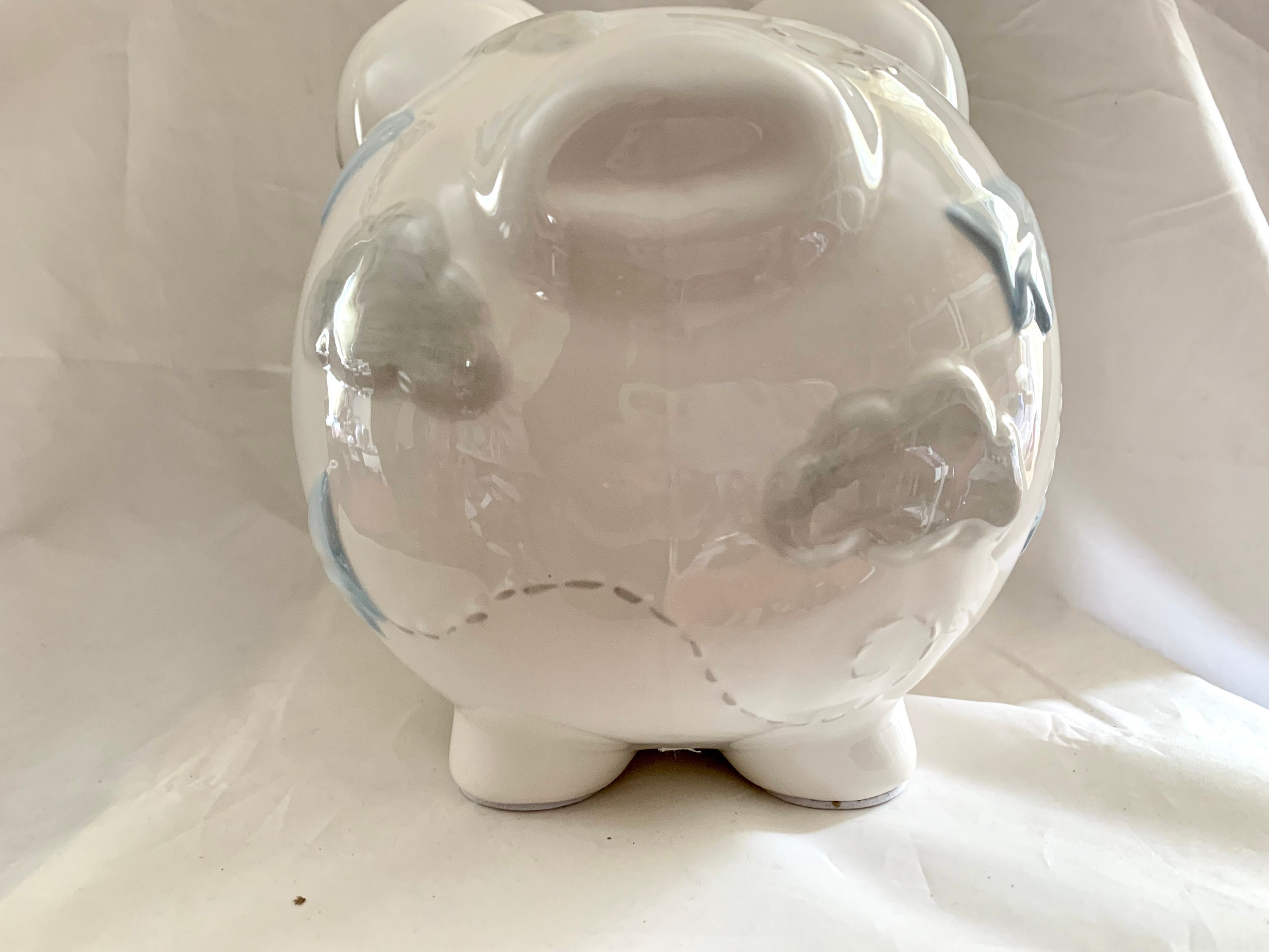 Paper Airplanes Personalized Large Hand Painted Piggy Bank - Etsy