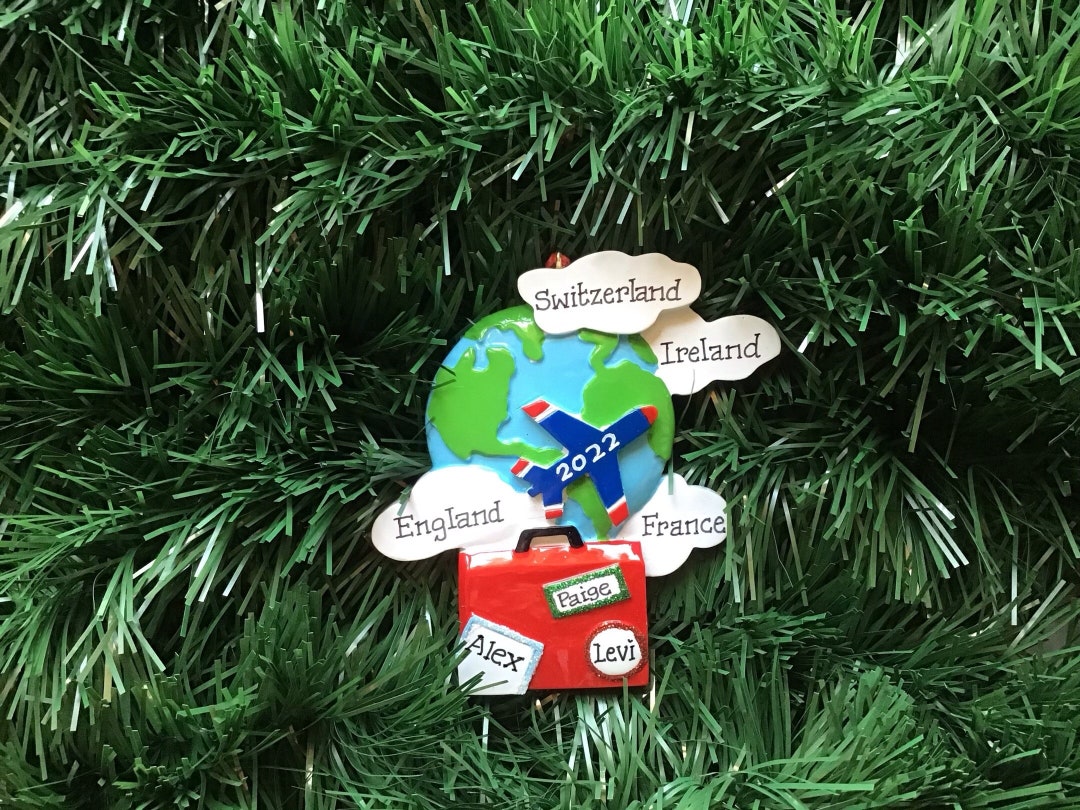 World Traveler- Globe Trotter- Vacation Souvenir- Europe- Asia ...