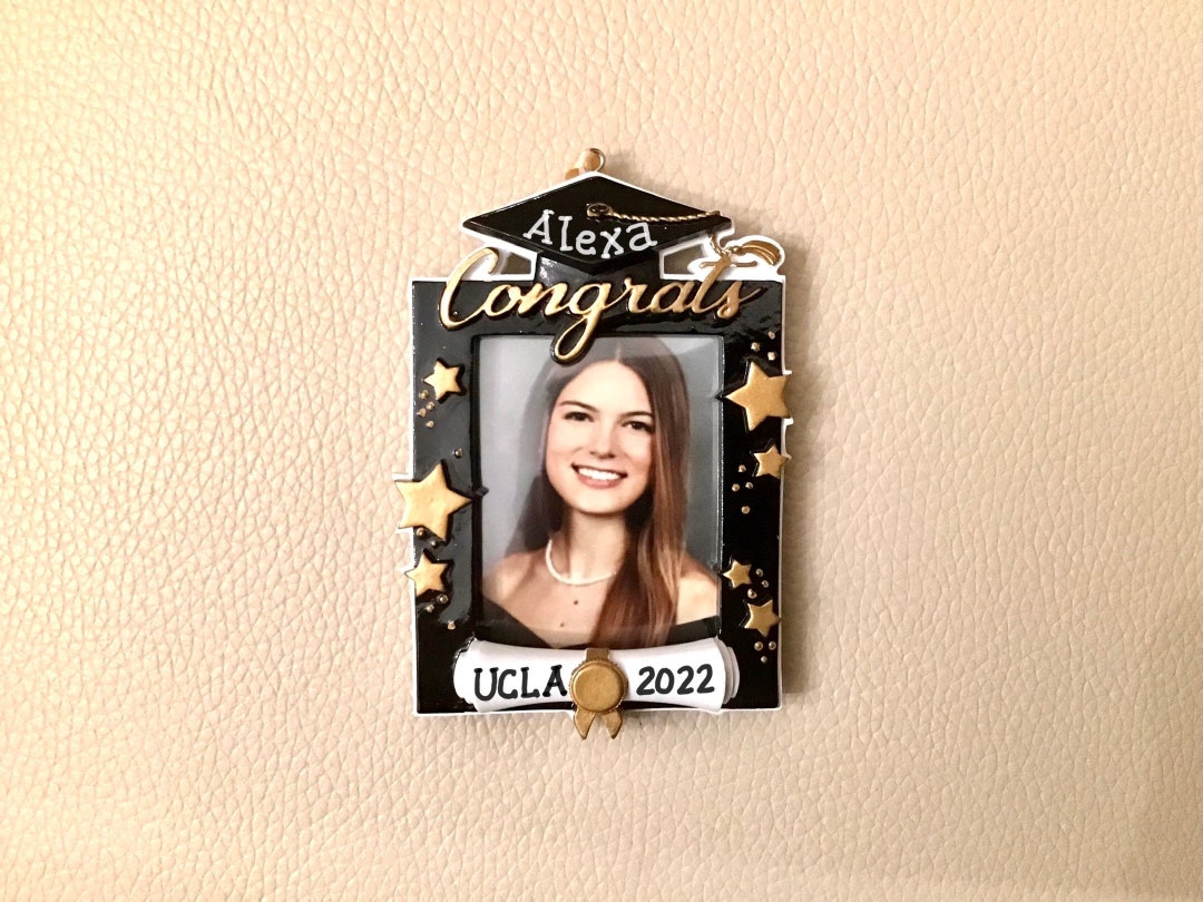 Graduation Cap-tassel -scroll Picture Frame -personalized Christmas ...