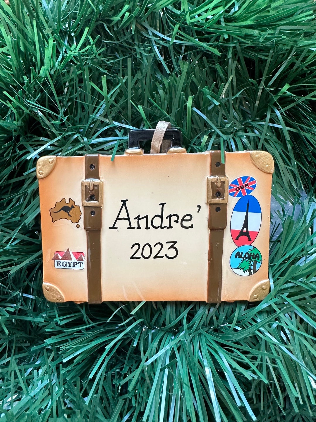 Suitcase-world Traveler- Globe Trotter- Vacation- Personalized ...