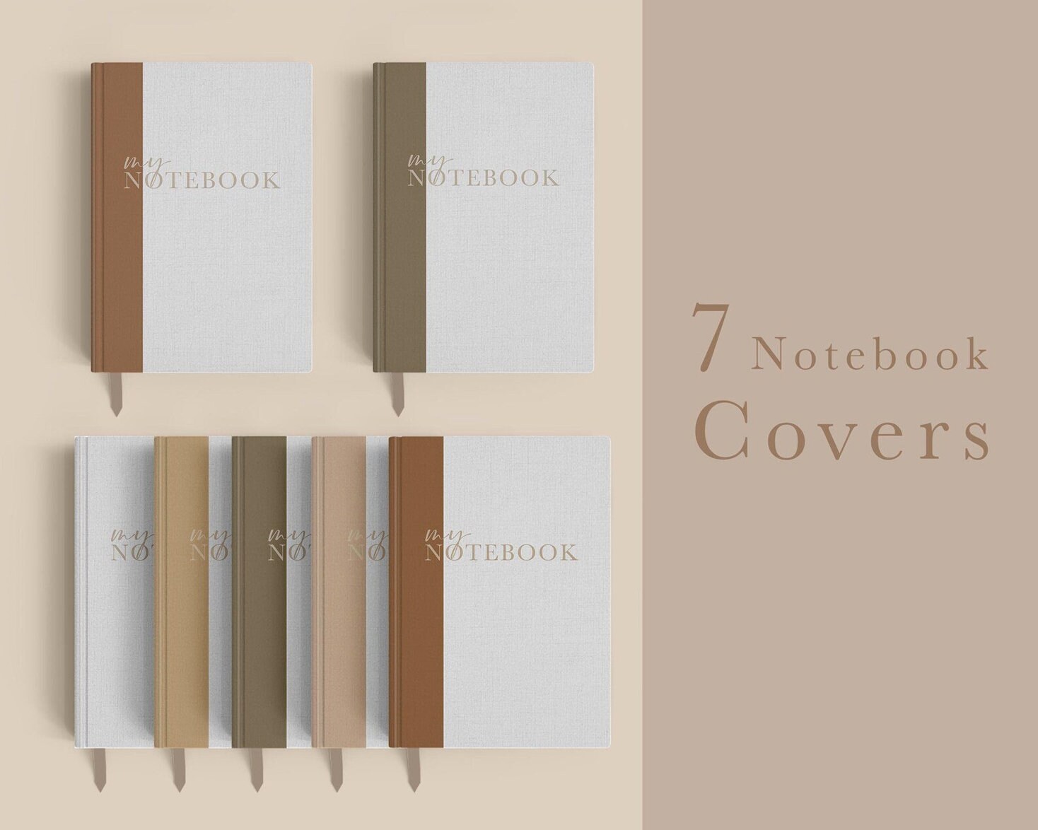 Minimalist Goodnotes Digital Notebook | Goodnotes Notebook With Tabs ...