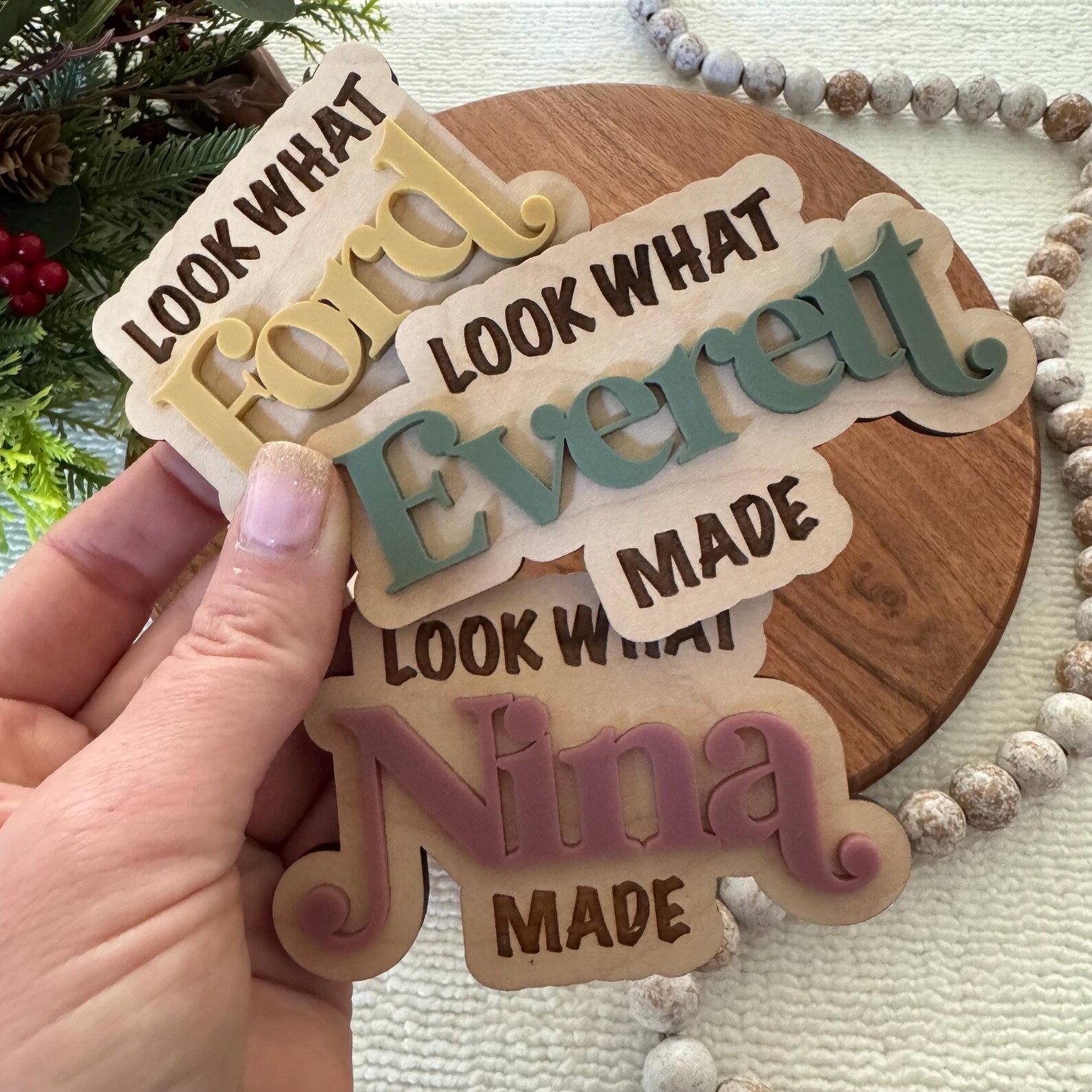 Look What I Made Magnet for Children's Artwork Magnet for Fridge ...