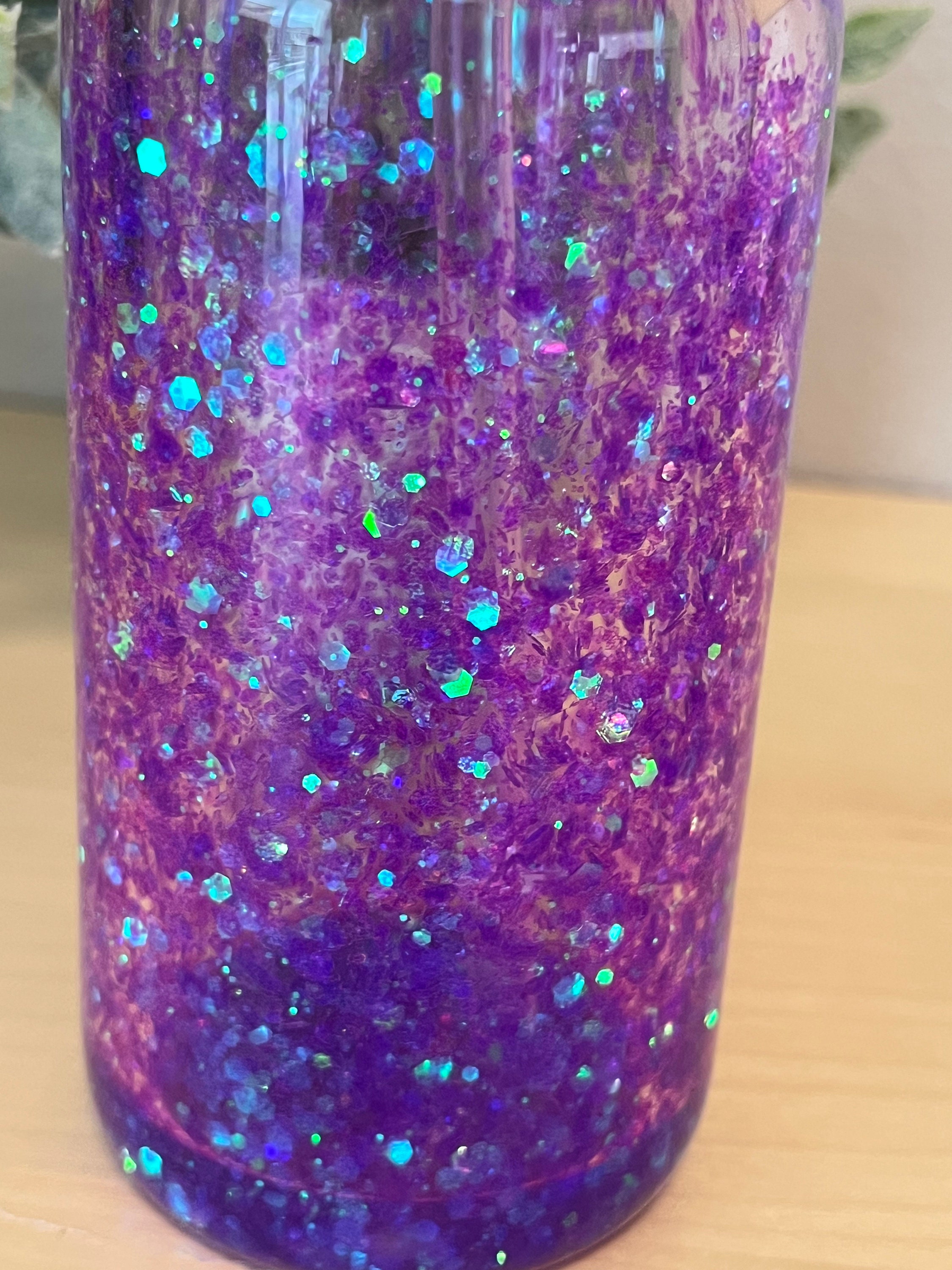 Fairy Glitter Snow Globe Glass Can Tumbler - Etsy