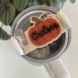 Fall Cup Topper for Stanley Cup Topper Name Plate for Stanley Cup ...
