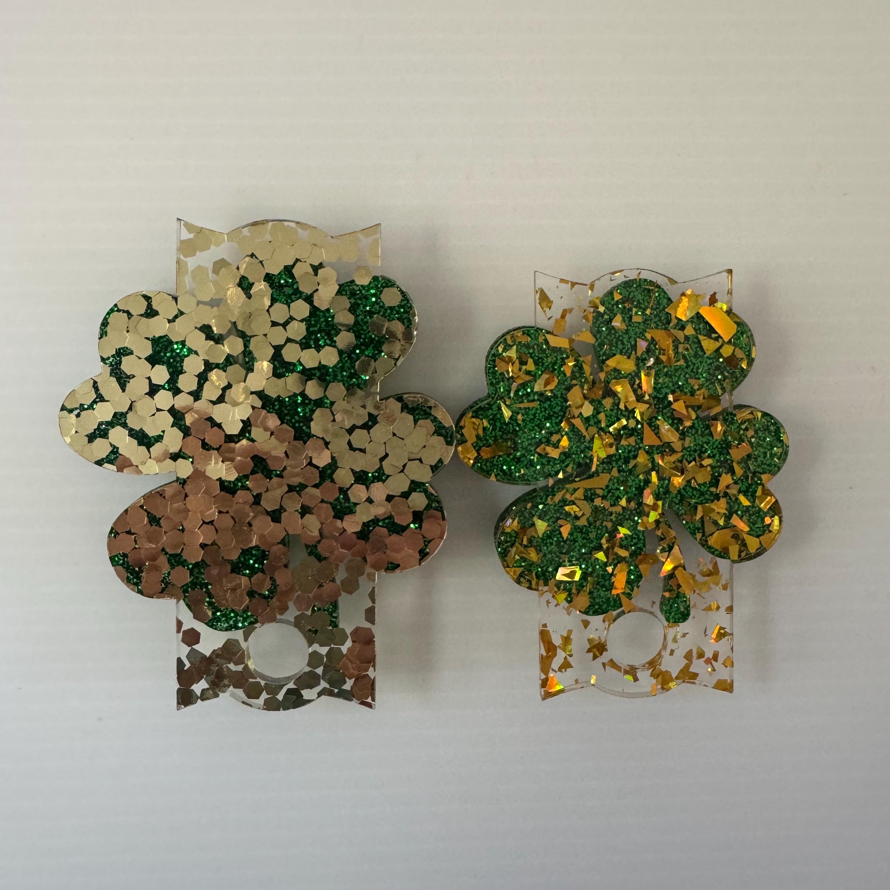 St. Patrick's Day Stanley Cup Topper | Shamrock Stanley Cup Topper ...